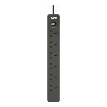 PME6B-UK - APC SurgeArrest Essential Surge Protector, 6x BS1363 Outlets ...