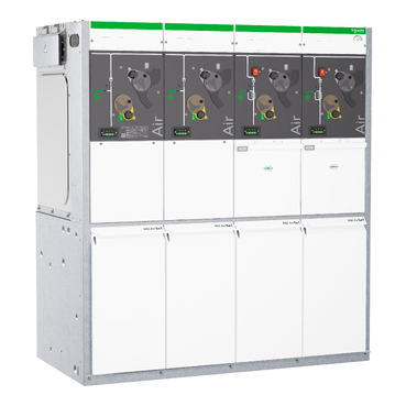 RMUDY-12-4F-IIQQ - Ring Main Unit, RM AirSeT, 4 functions IIQQ, 12kV ...