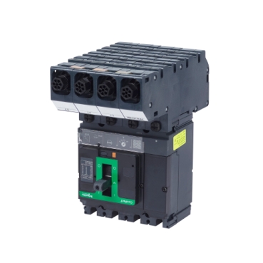 PP42504TX4 - Molded case circuit breaker, PowerPacT 4, top entry, 4P ...