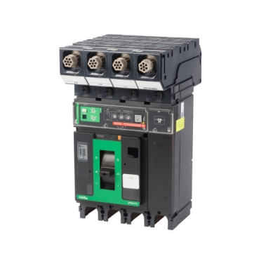PP46304TX4 - Molded case circuit breaker, PowerPacT 4, top entry, 4P ...