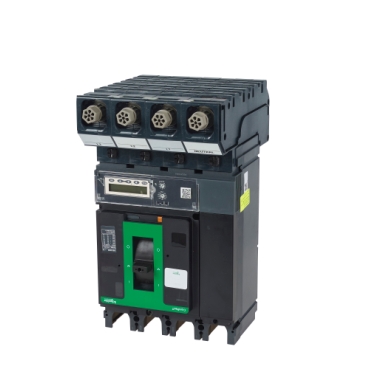 PP44004TX5 - Molded case circuit breaker, PowerPacT 4, top entry, 4P ...