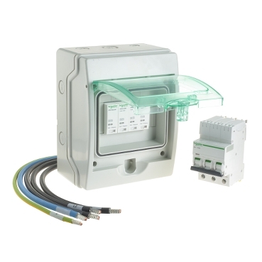 PRD1PN20R - Acti9 surge arrester kit 20KA 1P+N | Schneider Electric UK