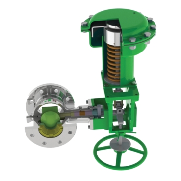 VTX70 - Rotary Eccentric Plug Control Valve with Eccentric Plug and ...