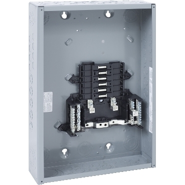 QO11224L125WG - Load center, QO, 1 phase, 12 spaces, 24 circuits, 125A ...