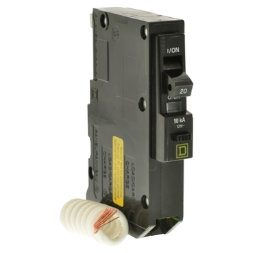 QO120EPD5224 - Mini circuit breaker, QO, 20A, 1 pole, 120VAC, 10kA ...