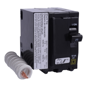 QO220SWN1042 - Mini circuit breaker, QO, 20A, 2 pole, 120VAC, 10kA ...