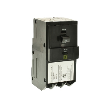 QO330EPE - Mini circuit breaker, QO, 30A, 3 pole, 240VAC, 10kA, 100mA ...