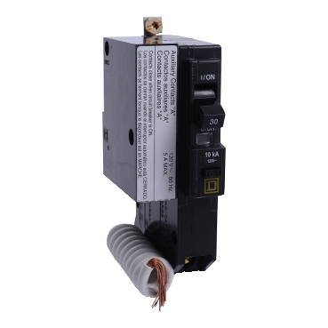 QOB130EPD1201 - Mini circuit breaker, QO, 30A, 1 pole, 120VAC, 10kA ...