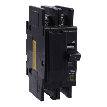 QOUQ235 - Mini circuit breaker, QOU, 35A, 2 pole, 120/240 VAC, 10kA ...