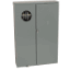 QU816D400SL150 - Meter mains, QO, CSED, ringless socket, 400A, surface ...