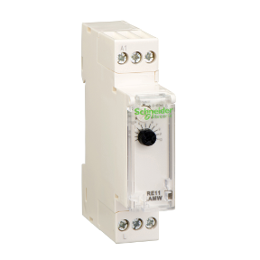 RE11LAMW - Modular timing relay, Zelio Time, on delay 1 s..100 h, 24 ...