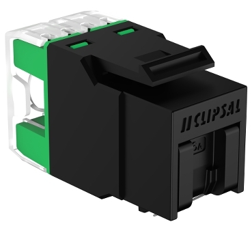 RJ45SMA6ASC-BK - Actassi S-110 Modular Jack R45 Keystone Unshielded ...