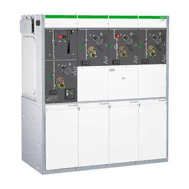 RMUDY-12-4F-BIQI - Ring Main Unit, RM AirSeT, 4 functions, BIQI, 2 ...