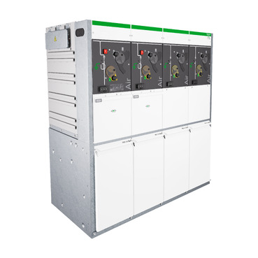 RMUDY-24-4F-QQII - Ring Main Unit, RM AirSeT, 4 functions, QQII, 2 ...