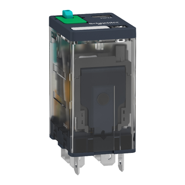 RPM22BD - power plug-in relay - Zelio RPM - 2 C/O - 24 V DC - 15 A - with LED | Schneider Electric