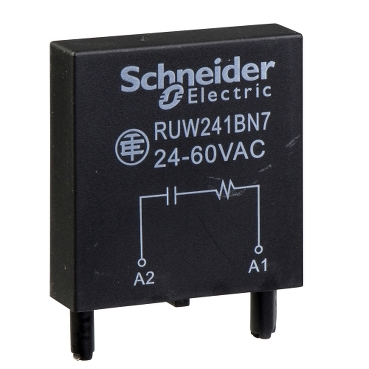 RUW241BN7 - RC Circuit - 24...60 V AC/DC - for RUM Relay | Schneider ...