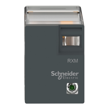 RXM4LB2P7 - miniature plug-in relay - Harmony RXM2L - 4 C/O - 230 V AC - 3 A - with LED ...