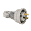 S56P310GY_G15 - 10A 250V - straight plug - 3 flat pin - IP66 (Grey ...