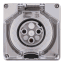 S56SO320GY - WPS - 20A 250V - single phase 3 pole - flat pin - IP66 ...