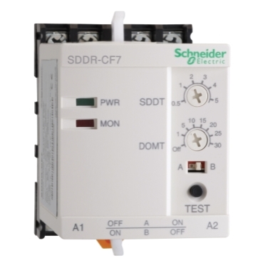 SDDR-CF7 - 순간정전 재기동 계전기 - 10…120 A - 110/115/120 V AC | Schneider ...