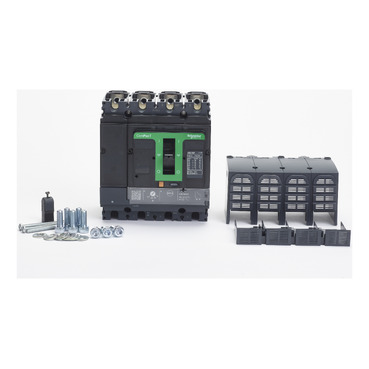 SE160QCB3LSM - MCCB Incomer, KQ Load Centre, 160A, 4P for split metered ...