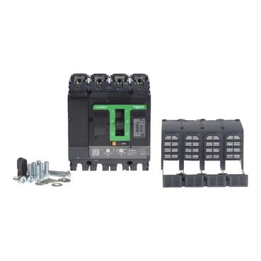 SE200QCB3LSM - MCCB Incomer, KQ Load Centre, 200A, 4P for split metered ...