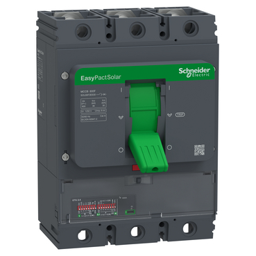 SOL80F3E630 - Circuit breaker, EasyPact Solar MCCB 800, 3P, 36kA at ...