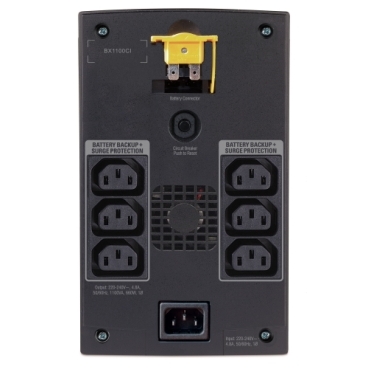 BX1100CI - APC Back-UPS 1100VA, 230V, AVR, IEC Sockets | Schneider ...
