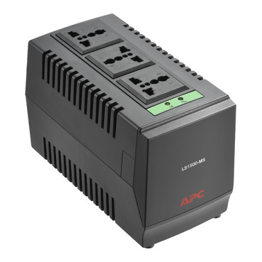 LS1500-MS - APC Line-R 1500VA Automatic Voltage Regulator, 3 Universal ...