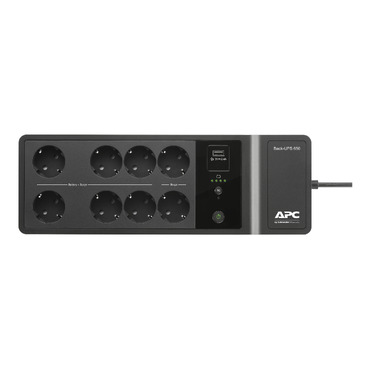 BE650G2-GR - APC Back-UPS 650VA, 230V, 1 USB-laddningsport, 8 Schuko ...