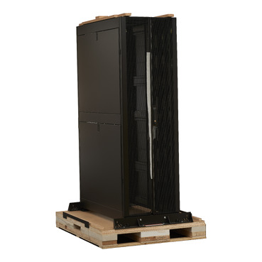 APC NetShelter SX, Server Rack Enclosure, 48U, High Strength, Shock Packaging, 3500 lbs, with ...
