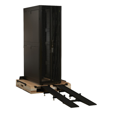 APC NetShelter SX, Server Rack Enclosure, 48U, High Strength, Shock Packaging, 3500 lbs, with ...