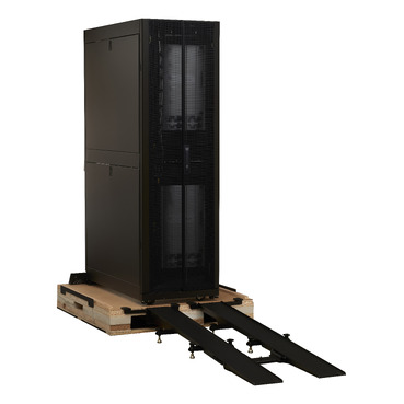 APC NetShelter SX, Server Rack Enclosure, 48U, High Strength, Shock Packaging, 3500 lbs, with ...
