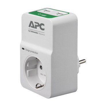 PM1WU2-GR - APC SurgeArrest Home/Office Surge Protector, 1x CEE 7/3 ...