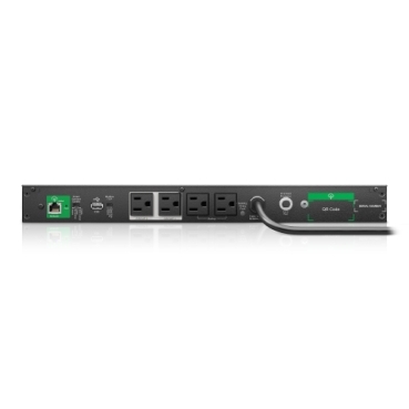 APC Smart-UPS, Line Interactive, 500VA, Lithium-ion, Rackmount 1U, 120V, 4x NEMA 5-15R outlets ...