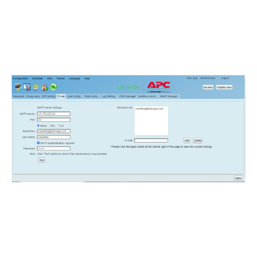 APC Easy UPS On-Line UPS Monitoring Software (Windows only) - SFAPV9601 ...