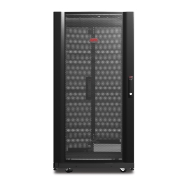 APC NetShelter AV, Server Rack Enclosure, 24U, 10-32 Threaded Rails ...
