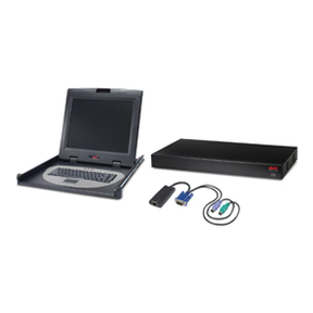 AP5406 - APC 16-Port IP KVM with APC 17" Rack LCD and Server Module ...