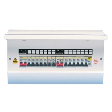 SQOM12 - 12 way Qwikline metal consumer unit | Schneider Electric Ireland