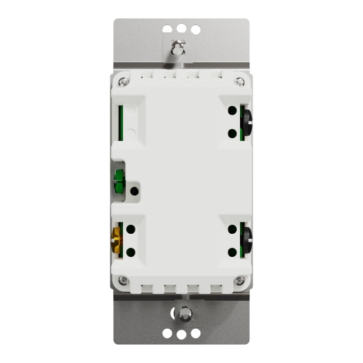 X Series 15A 600W Single Pole/3 Way Slider Dimmer Matte Gray