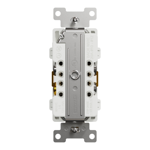 Socket-outlet, X Series, 20A, standard, duplex, tamper resistant ...