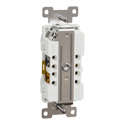 Socket-outlet, X Series, 20A, standard, duplex, tamper resistant ...