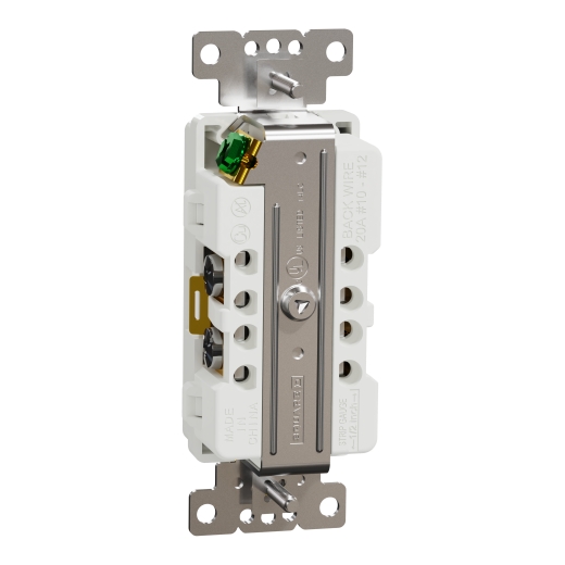 X Series 20A 125V Outdoor Tamper Resistant Heavy Duty Duplex Decorator ...