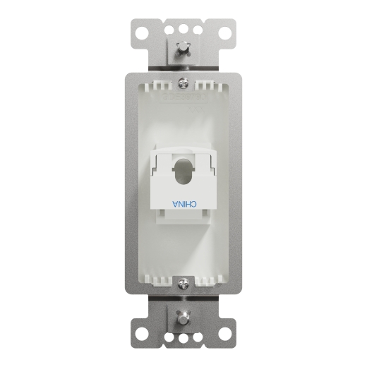 Data socket, X Series, RJ45, Cat 6, UPT, white, matte finish