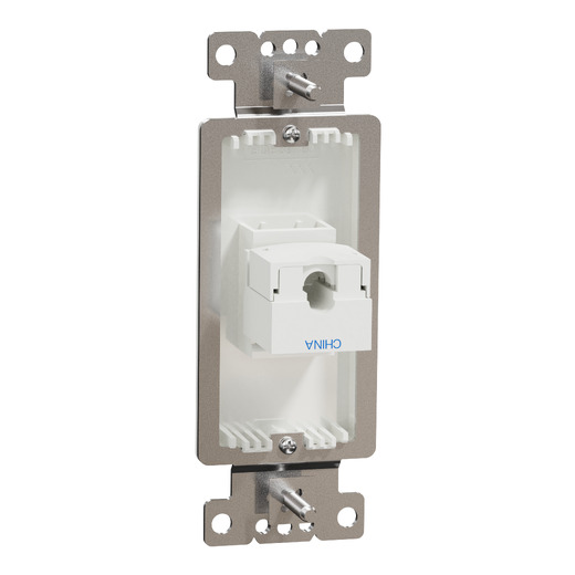 Data socket, X Series, RJ45, Cat 6, UPT, white, matte finish