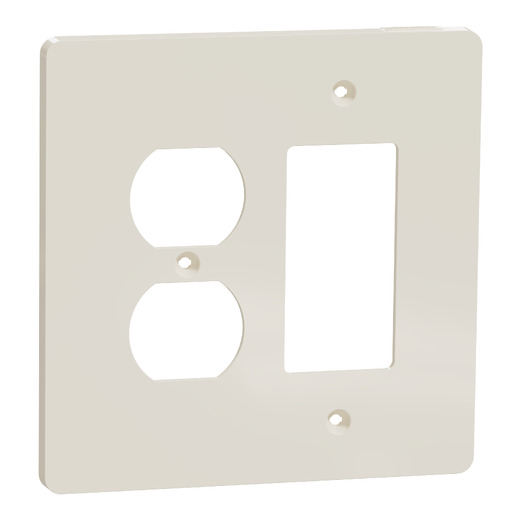 Cover frame, X Series, for duplex/decorator socket-outlet, 2 gangs ...