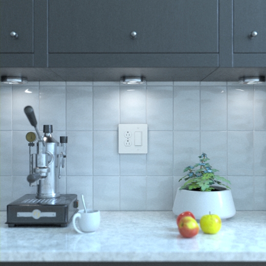 X Series 15A Single Pole Rocker Switch Side Wire Clamps Matte White 30 Pack