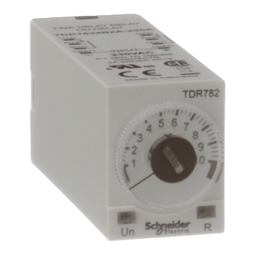 TDR782XBXA-230A - Time delay relay, SE Relays, DPDT, 5A, 230 VAC, 100 ...