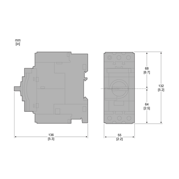 GV3P32 - Motor circuit breaker, TeSys GV3, 3P, 23-32 A, thermal ...
