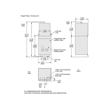 MPZ5S40F - Unit substation, Mini Power-Zone, plug on, 5kVA, 1 phase ...